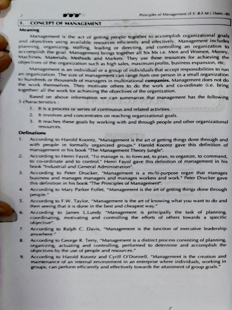 Principles of Management | PDF