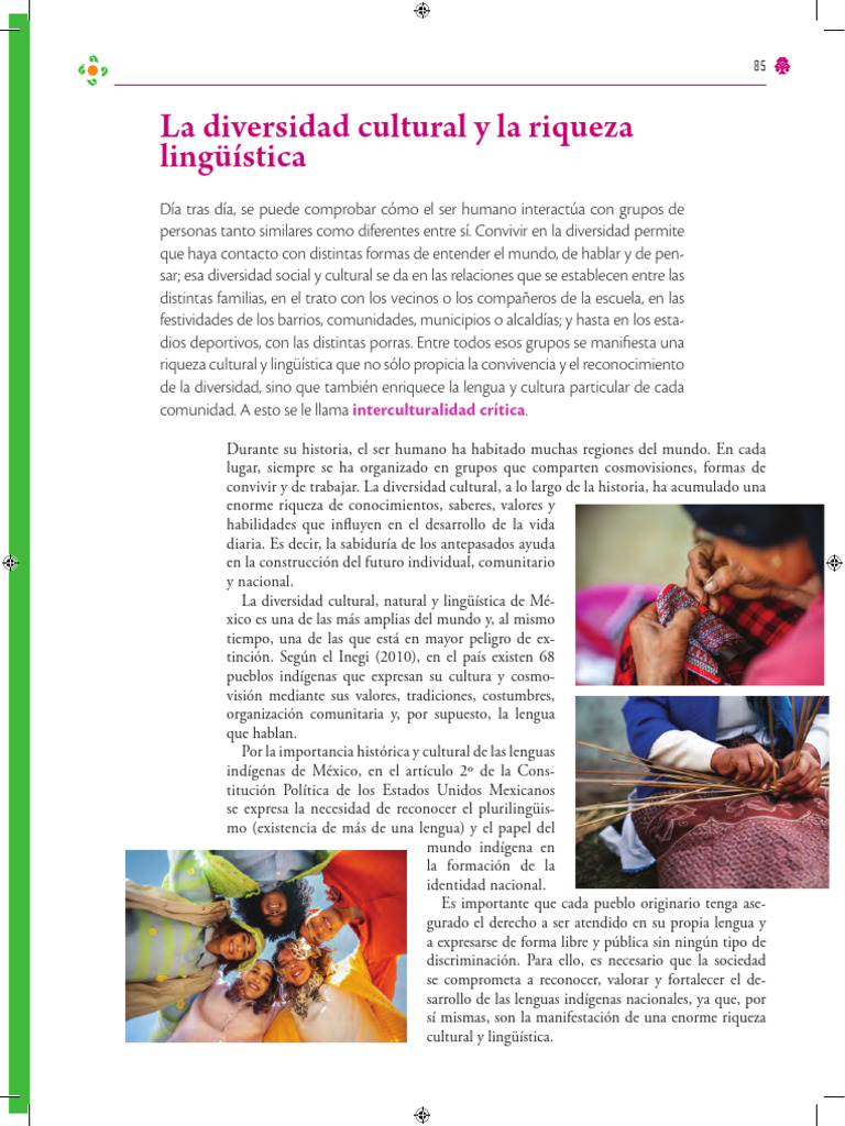 La Diversidad Cultural y La Riquesa Linguistica | PDF | México | Lingüística