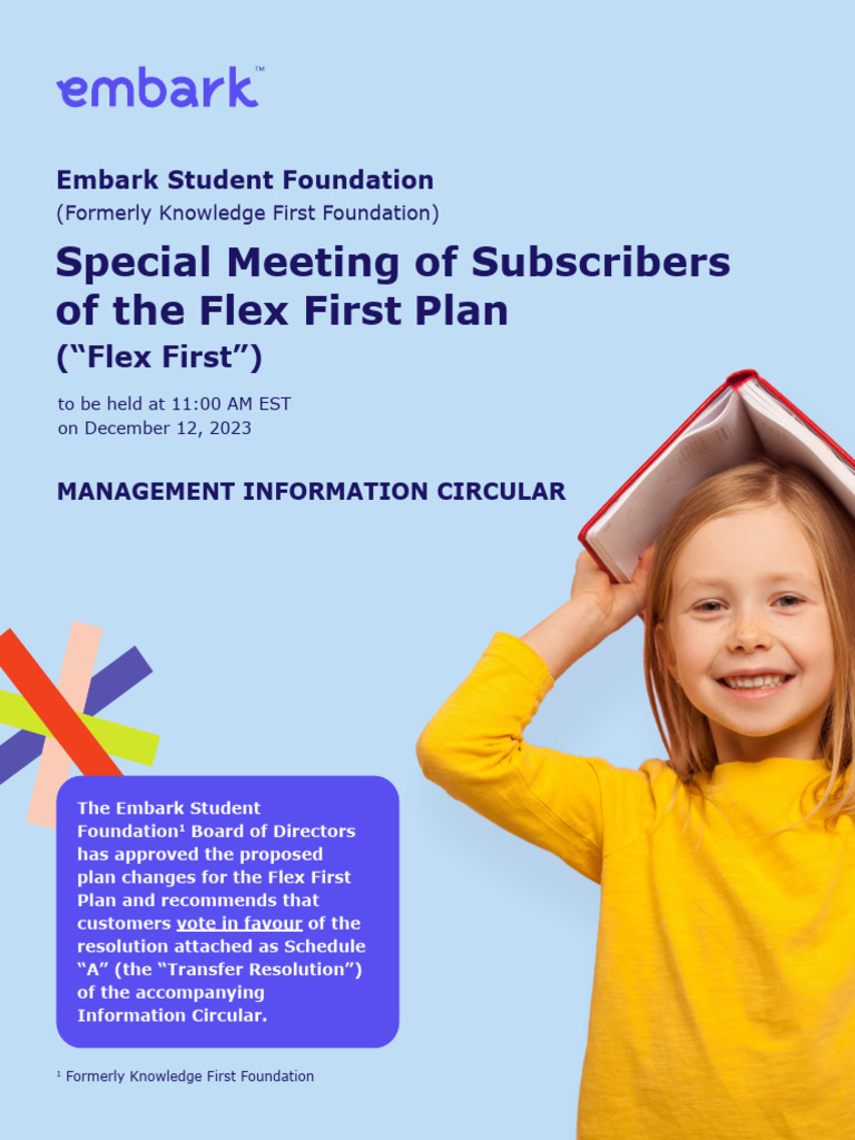 Management Information Circular Flex First Plan | PDF | Tax Refund ...