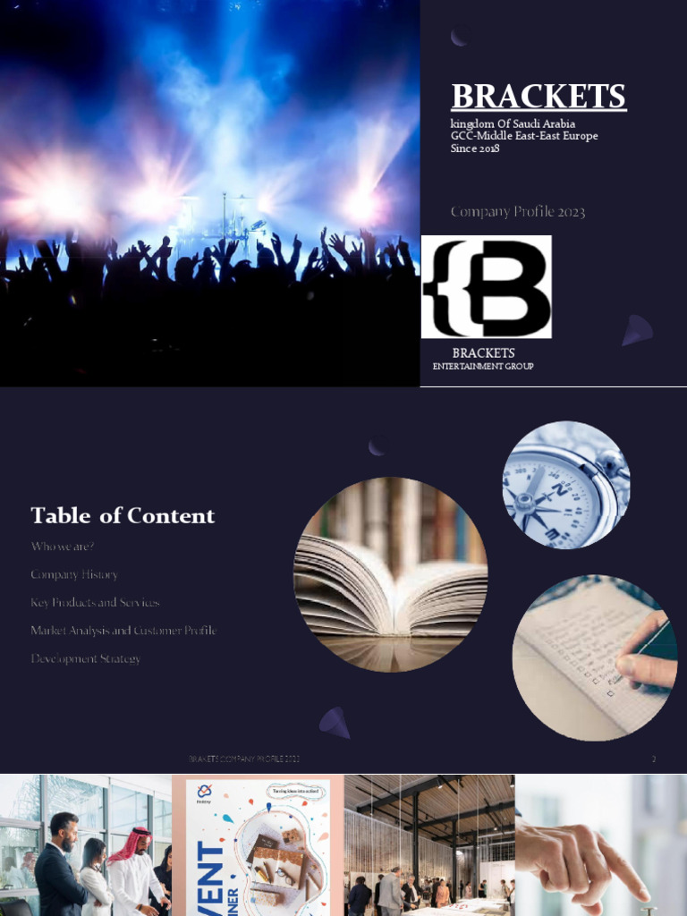 Brackets Company Profile 2024 | PDF | Saudi Arabia | Economies
