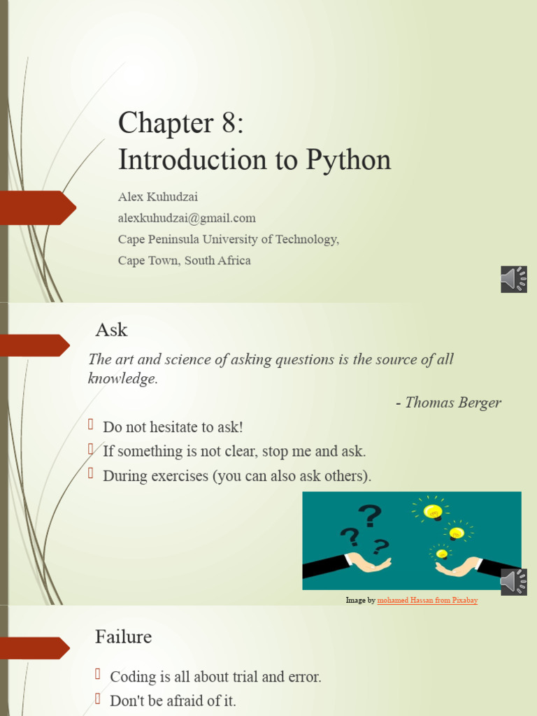 Lecture 8 Introduction To Python 2021 | PDF