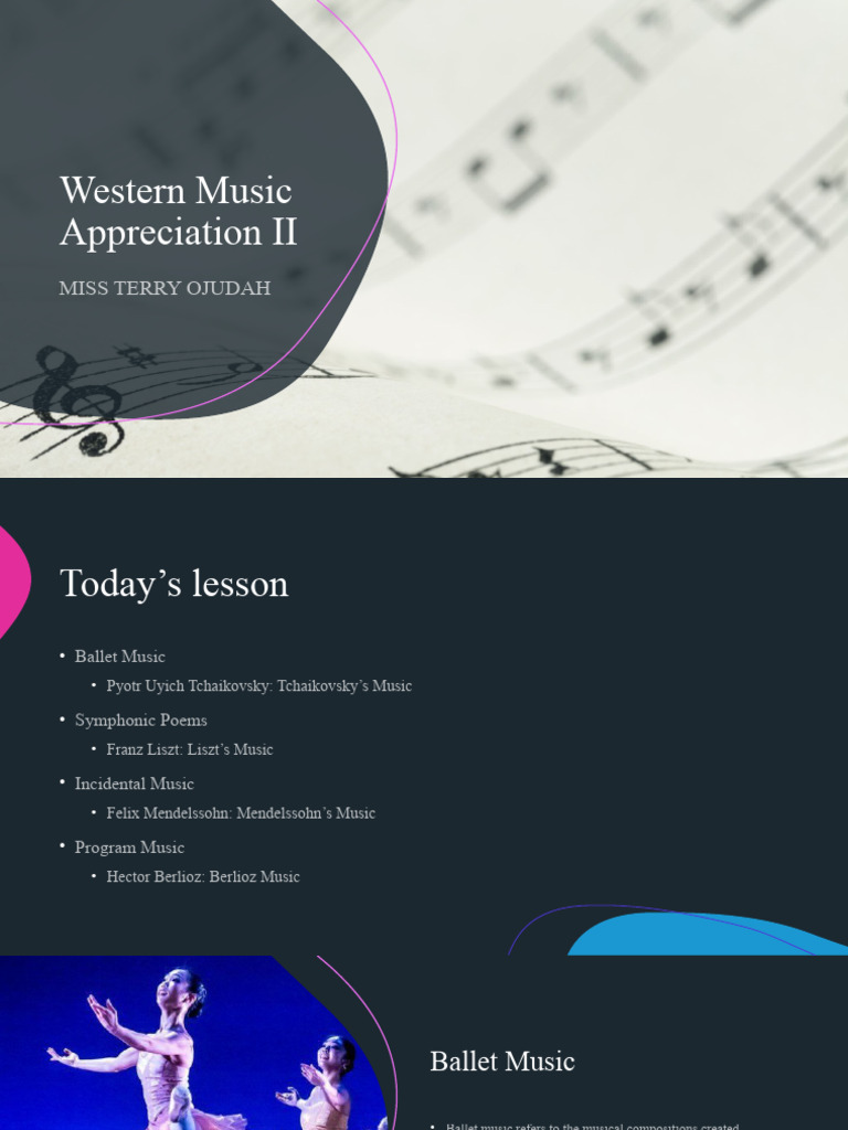 Western Music Appreciation Guide | PDF | Franz Liszt | Pyotr Ilyich ...