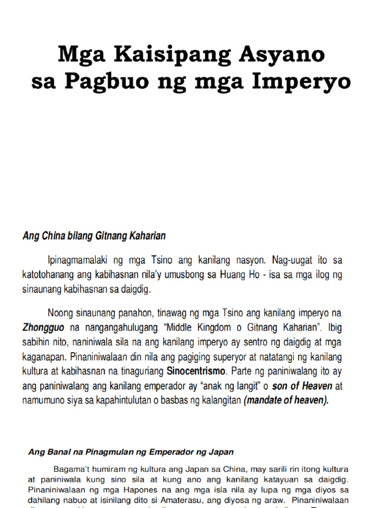 Huling Diskusyon | PDF