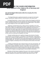 Causes and Consequences of The Protestant Reformation | PDF | Max Weber ...