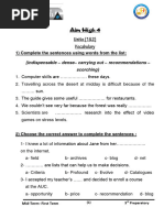 Aim High 4 Workbook | PDF