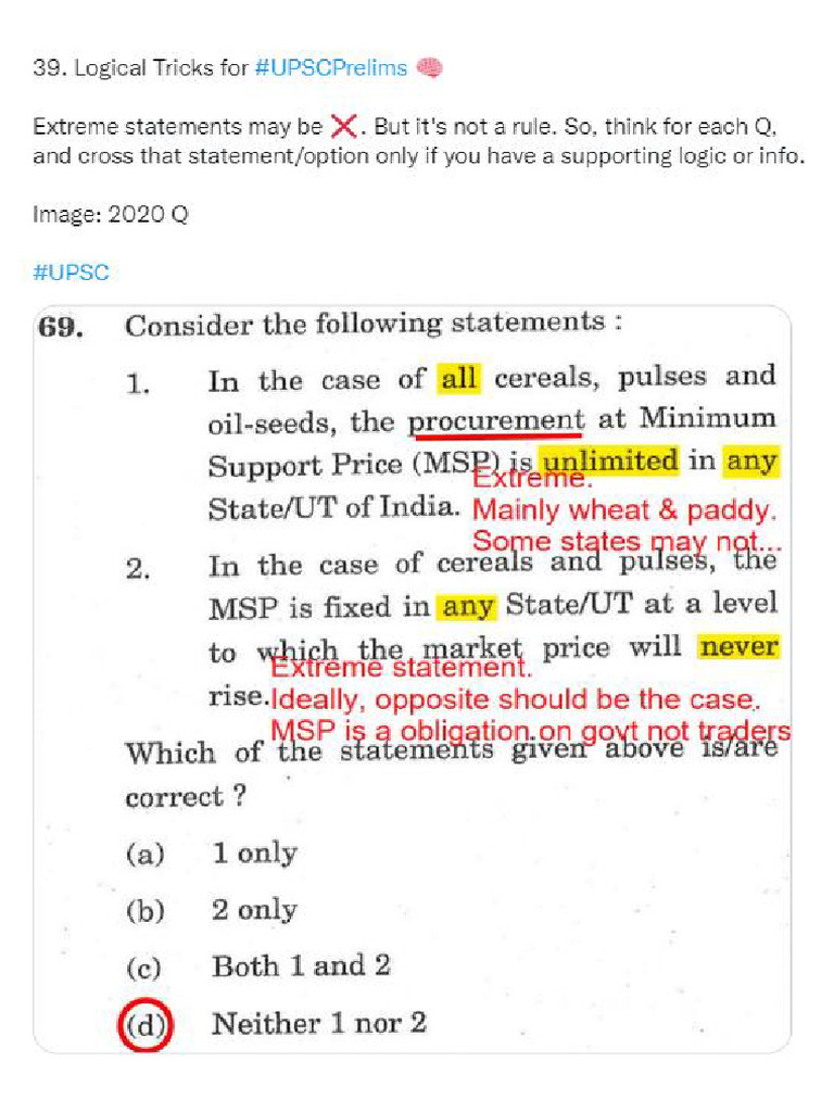 UPSC Tricks by Anupam Sharma (IFS) | PDF