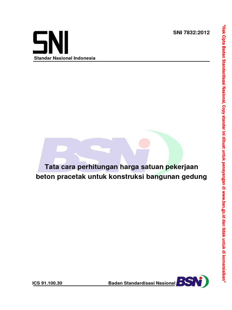 Tata Cara Perhitungan AHS | PDF