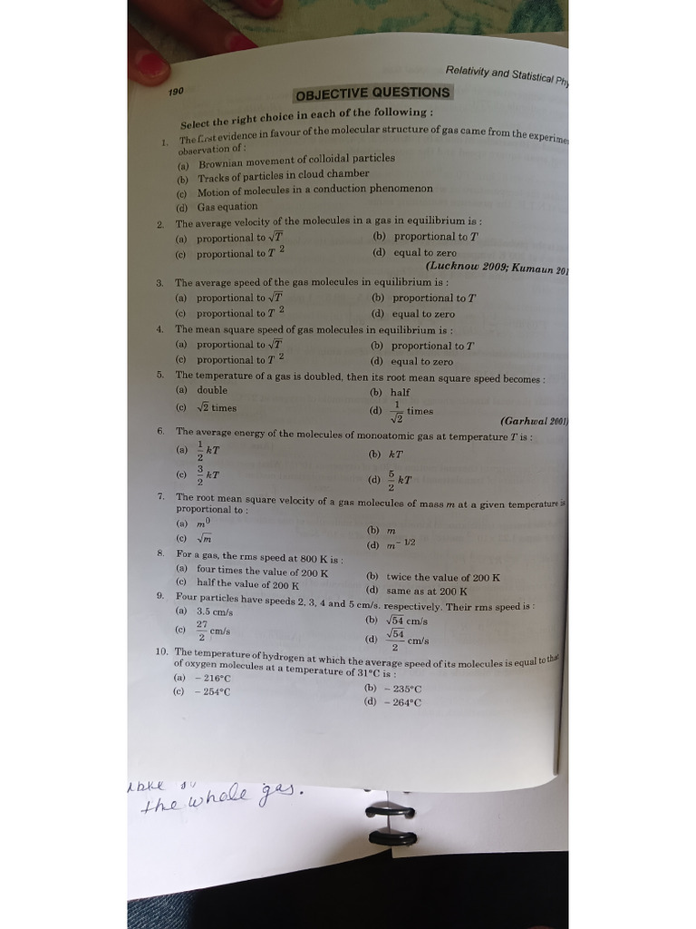 Statistical Mechanics | PDF