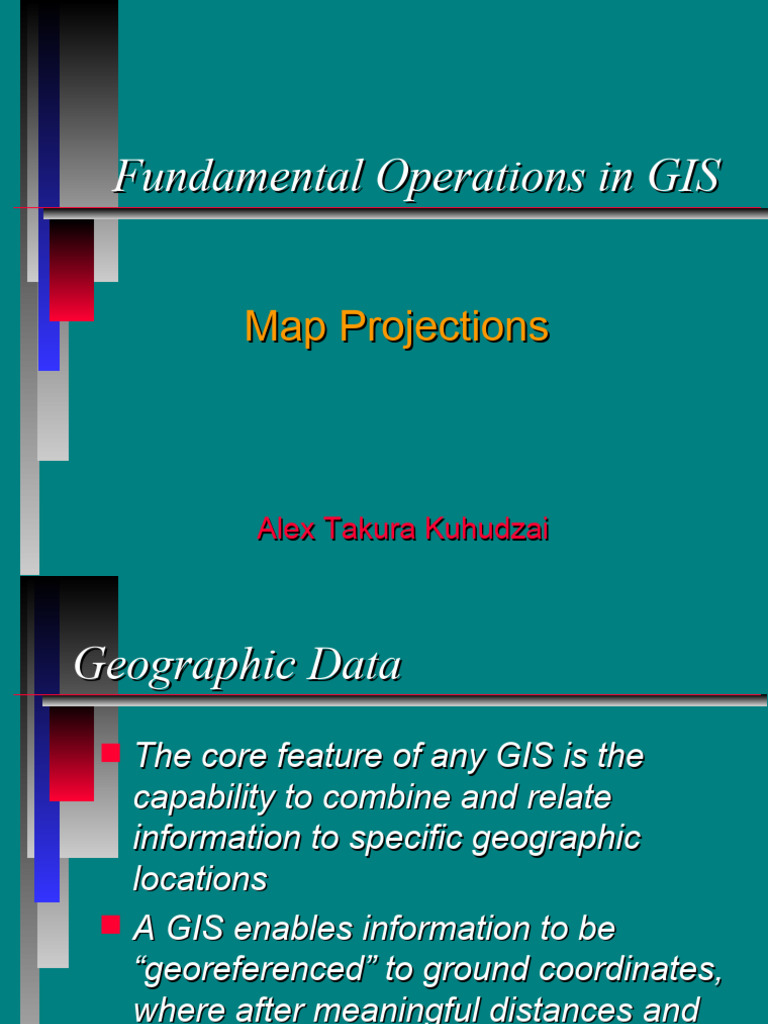 4 Map Projections | PDF | Latitude | Navigation