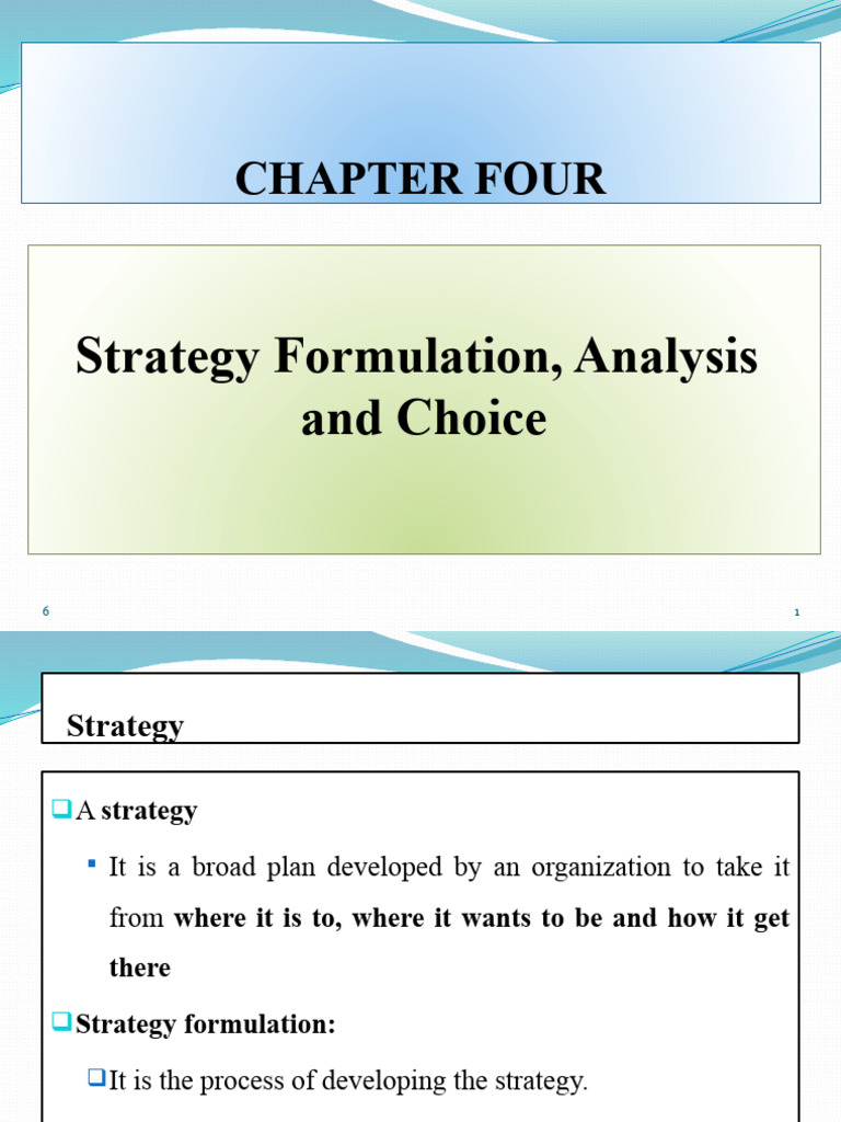 Chapter 4 | PDF | Strategic Management | Marketing