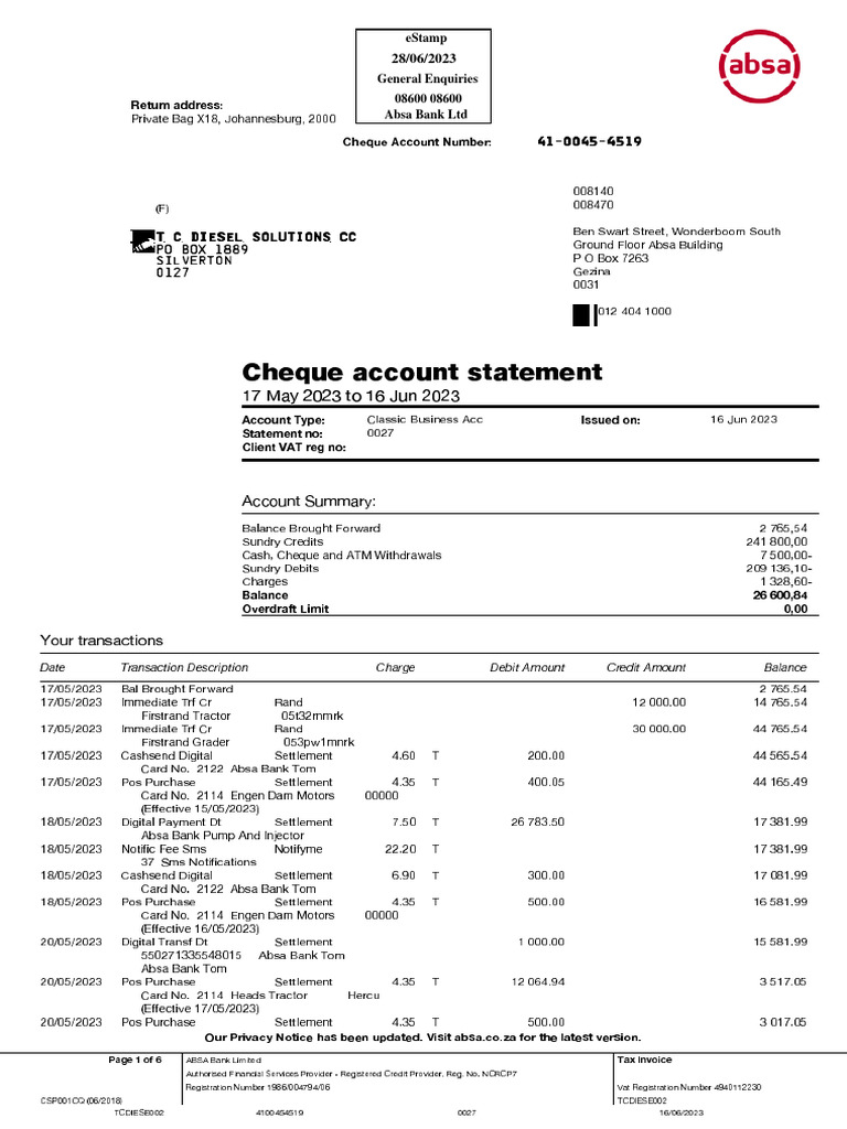 Pob 16 June 2023 | PDF