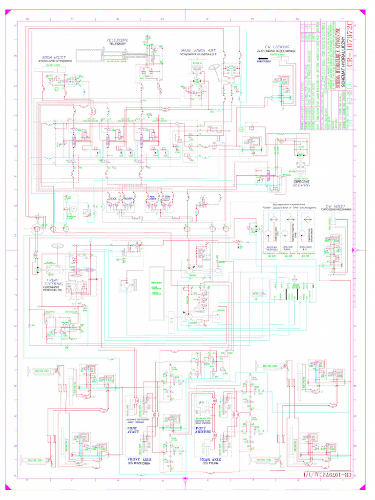 Terex Crane AC35 Hydraulic Diagram | PDF