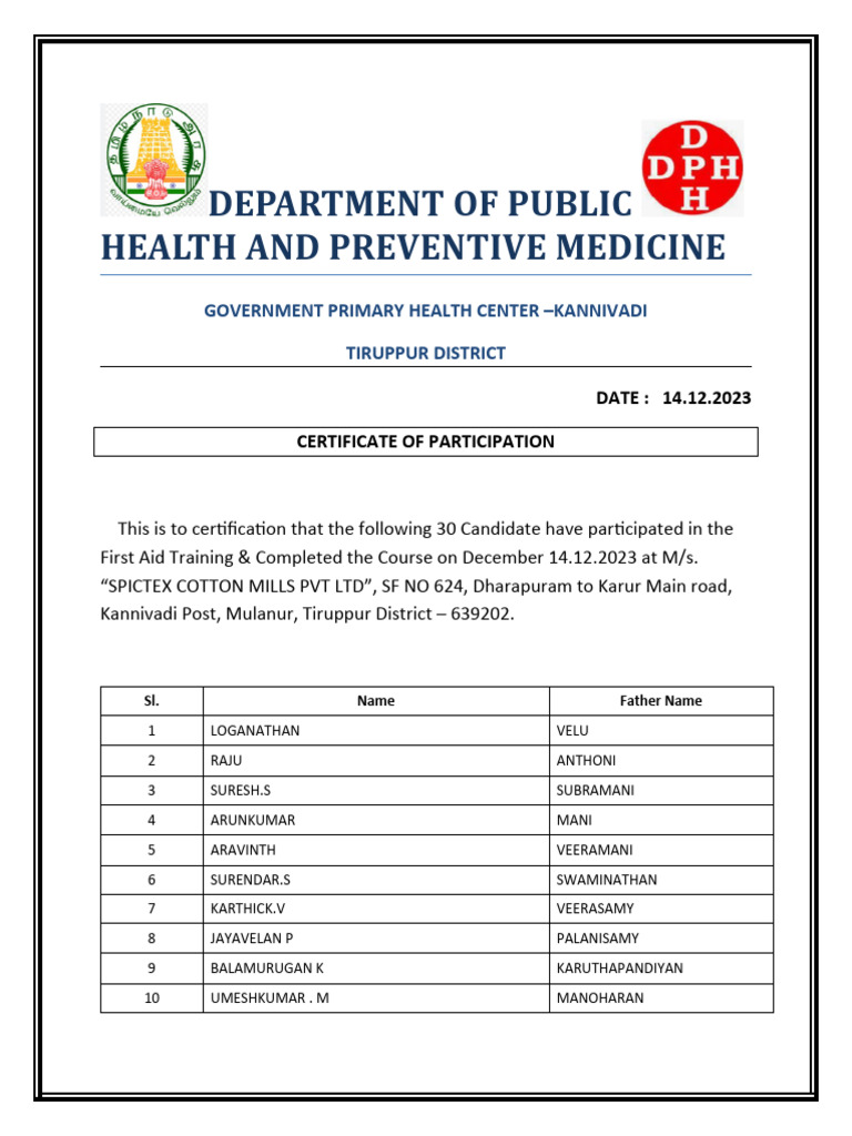 First Aid Word | PDF