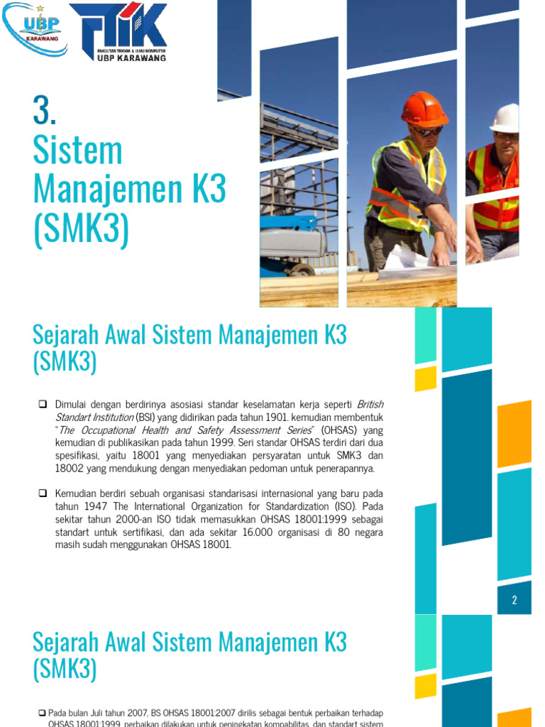 Sistem Manajemen K3 | PDF