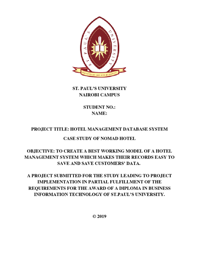 NOMAD Hotel Project Proposal Final Document | PDF | Sampling ... NOMAD Hotel Project Proposal Final Document | PDF | Sampling ...