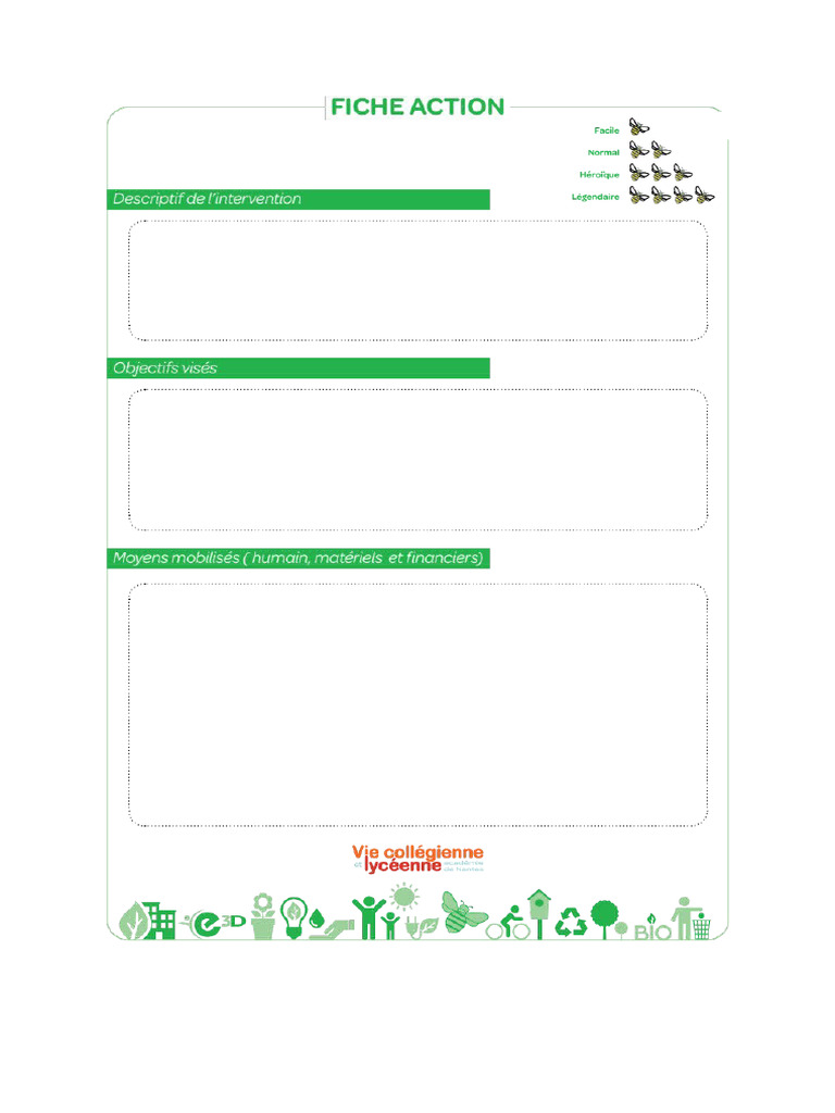 Maquette Fiche Action | PDF