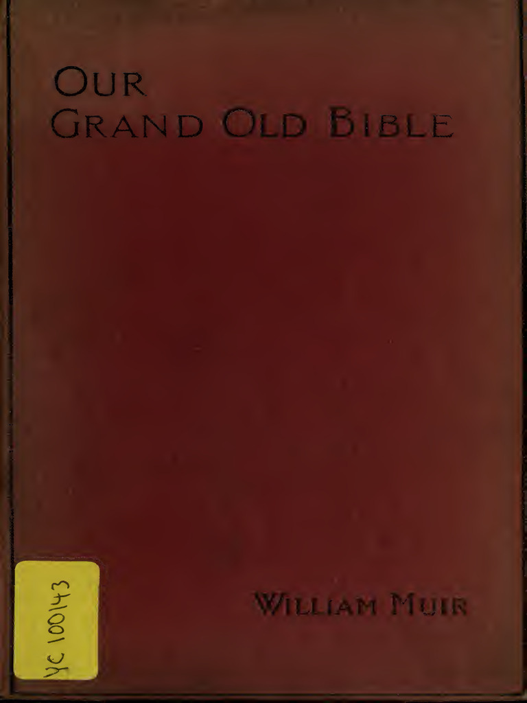 Our Grand Old Bible: A Historical Overview | PDF | King James Version ...