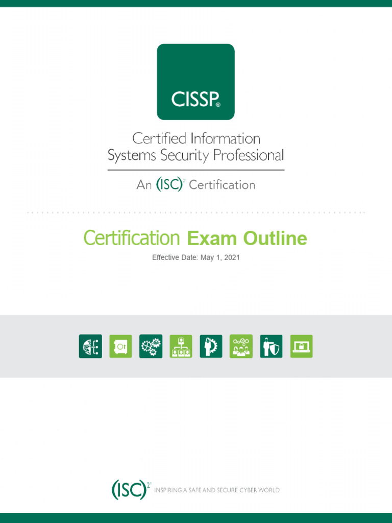CISSP Exam Certification Outline | PDF
