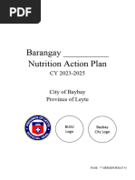 The Barangay Mission & Vision Statement 2019 | PDF