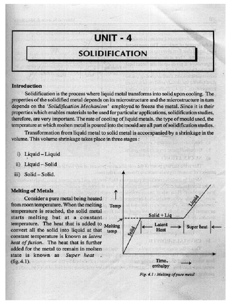 Solidification | PDF
