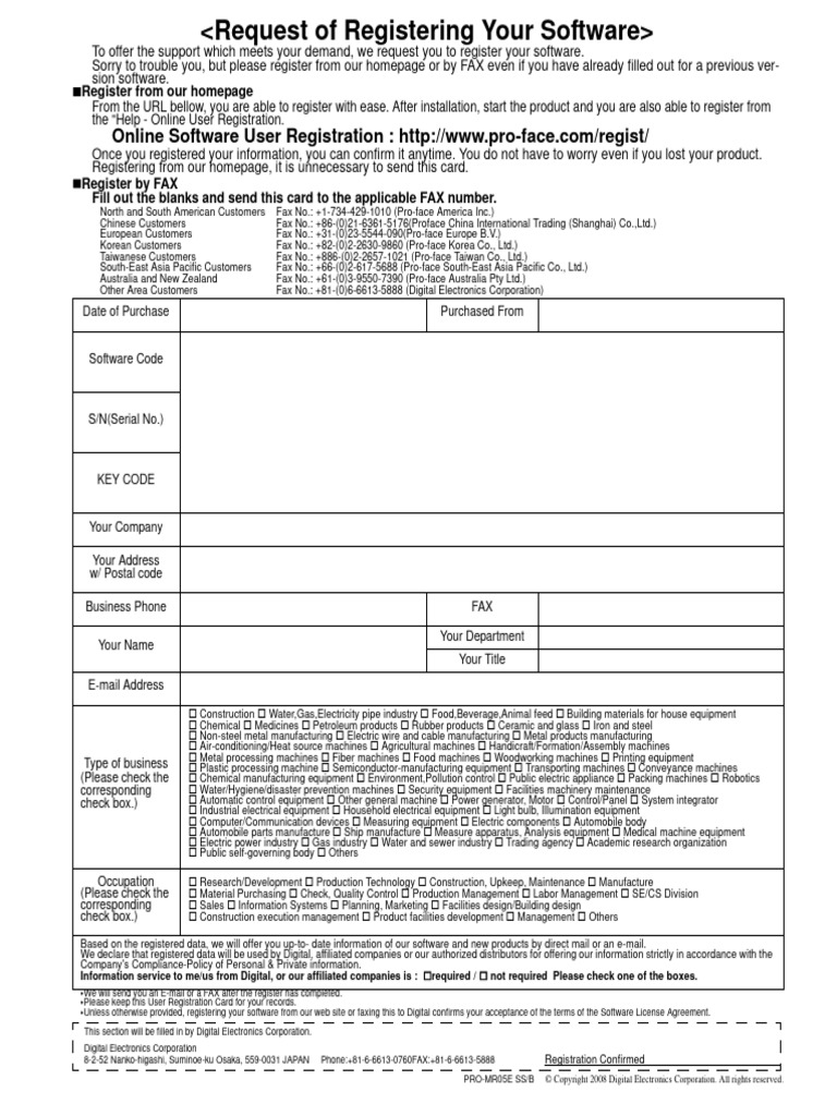 User Reg | PDF | Machines | Automation