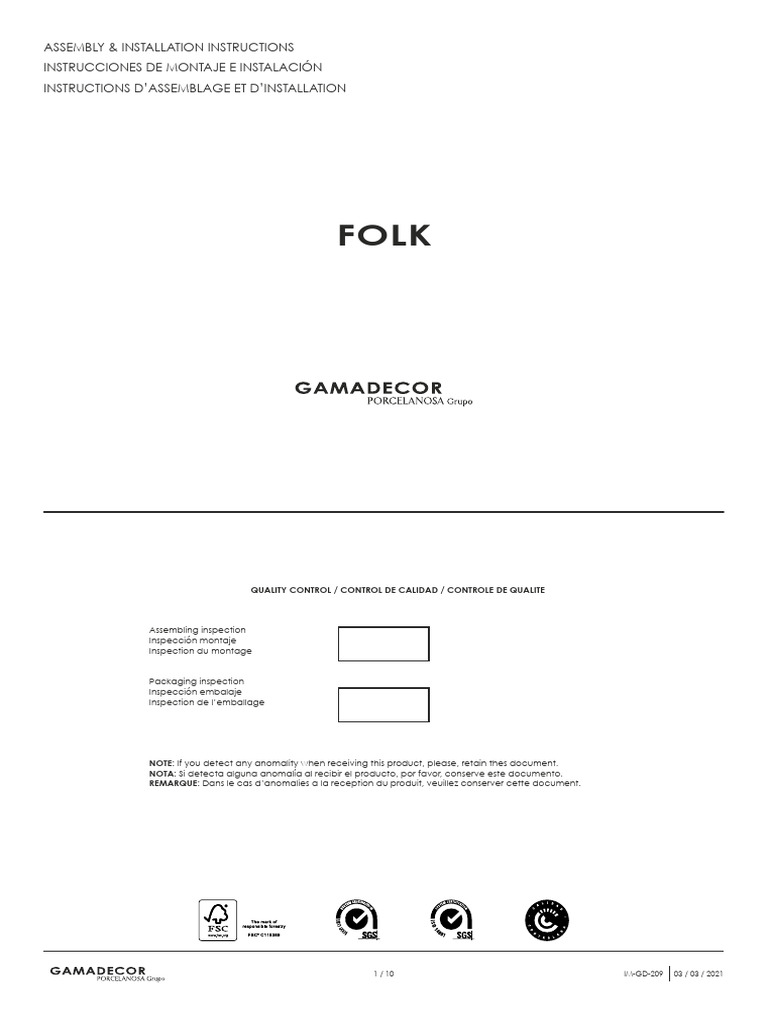 FOLK | PDF | Materiales | Ciencias fisicas