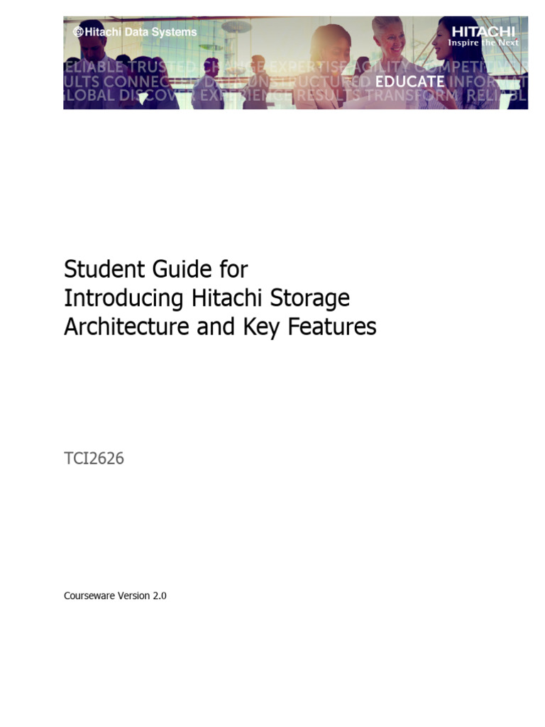 Introducing Hitachi Storage Architecture | PDF | Replication (Computing) | Virtualization
