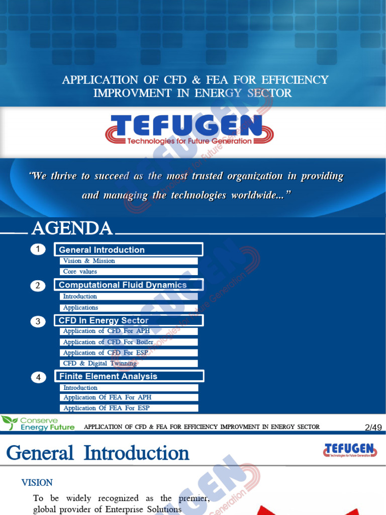 1415 1515 CFD Fea For Efficiency Improvement in Energy Sector by ... 1415 1515 CFD Fea For Efficiency Improvement in Energy Sector by ...