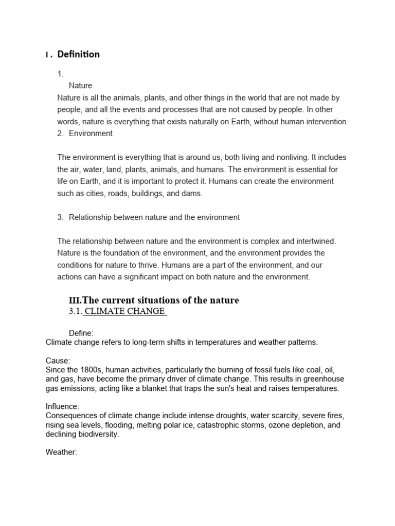 Summary | PDF | Climate Change | Natural Environment