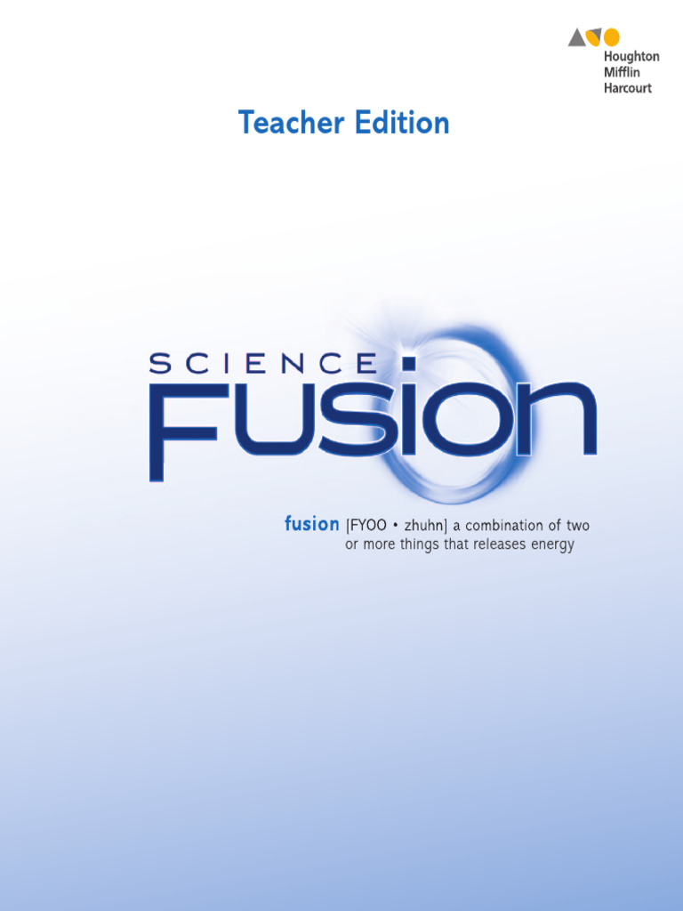 Science Fusion G4 TE Volume 1 | PDF | Science | Teachers