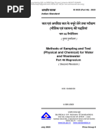 Reagent Grade Water - Specification: Indian Standard | PDF | Physical ...