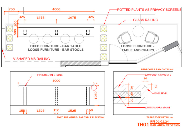 TH01 - RFI - Bar Area Redesign | PDF