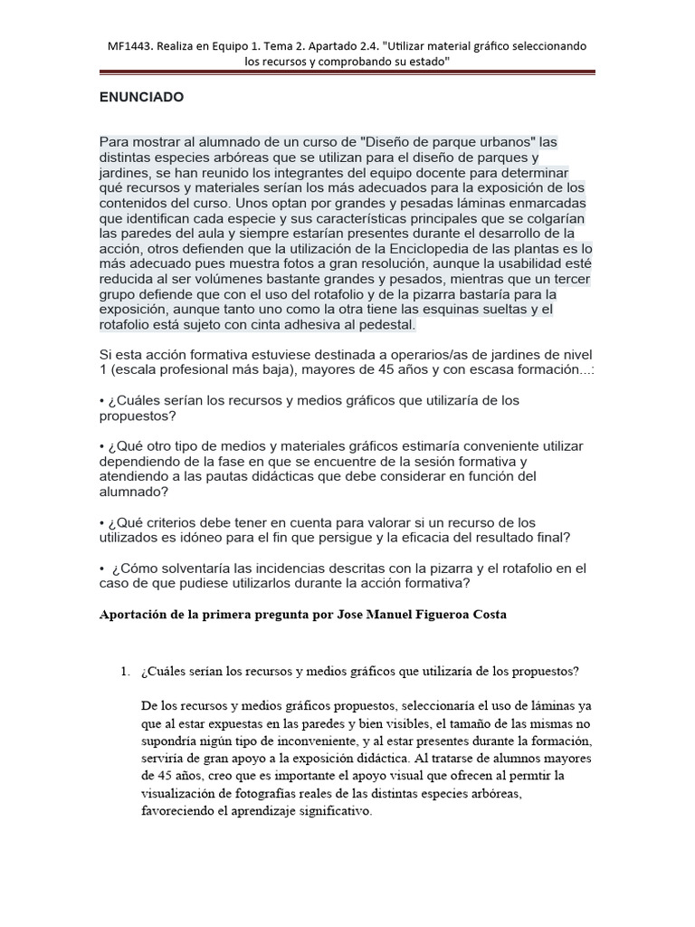 Tarea grupal 1 | PDF | Ciencia cognitiva | Cognición