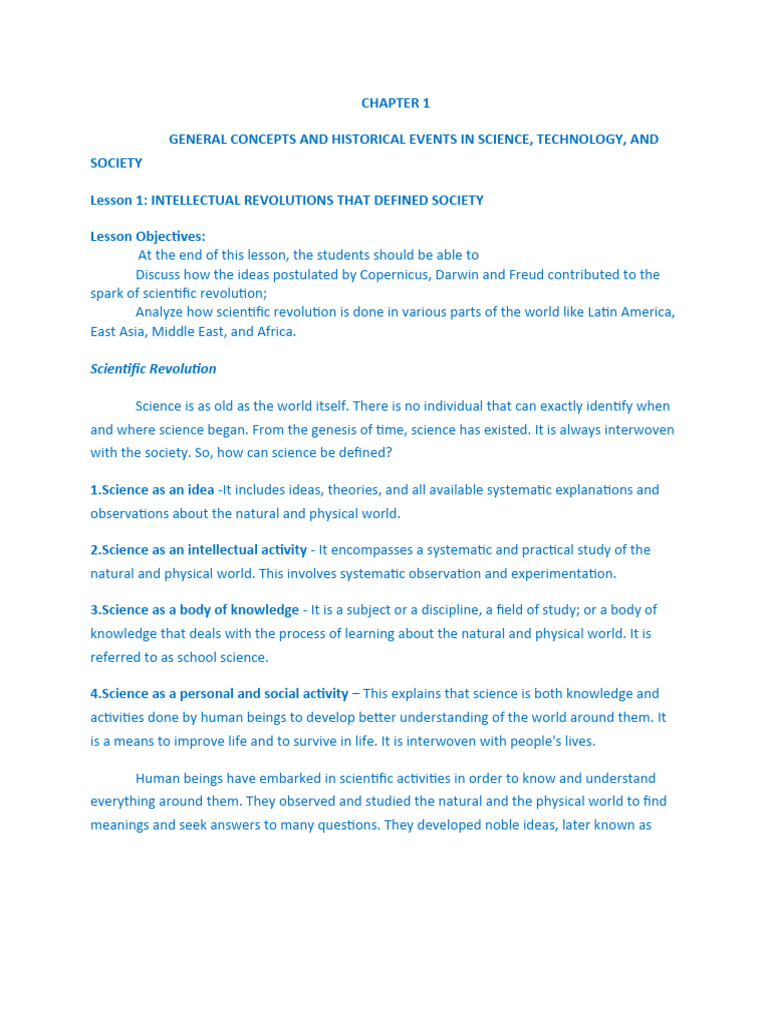 CHAPTER 1 WPS Office1 | PDF | Science | Science Education