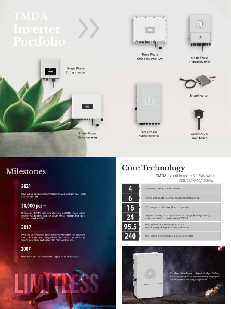 Tmda Inverter Catalog Update 20220610 | PDF | Power Inverter ...