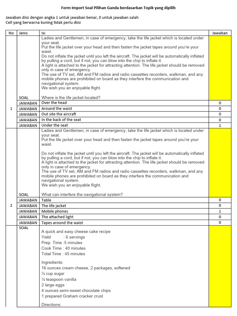 Soal PTS Genap | PDF | Refrigerator | Compact Disc