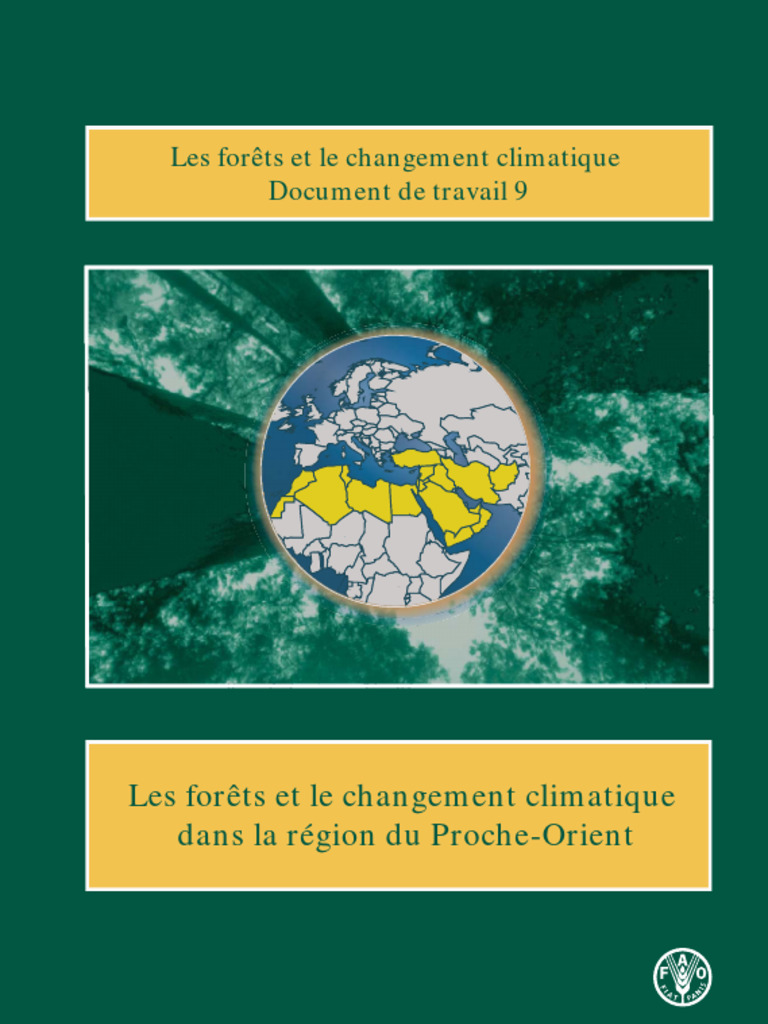 Forêt Et Changement Climatique | PDF | Forêt | Pastoralisme