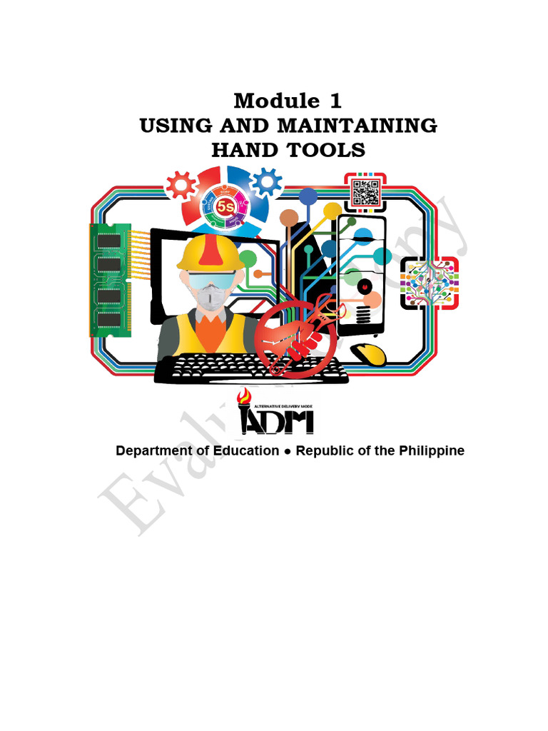 TLE7 CSS - Mod1 - Using and Maintaining of Tools - V3 | PDF ...