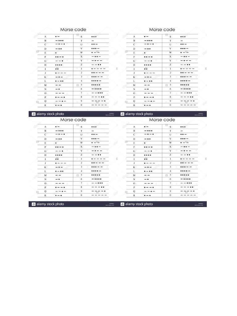 Morse Kode | PDF