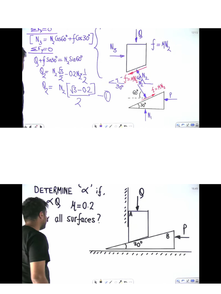 Wedge Friction | PDF