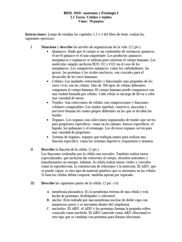 2.1 Biol 2010 | PDF | Citoplasma | Zoología