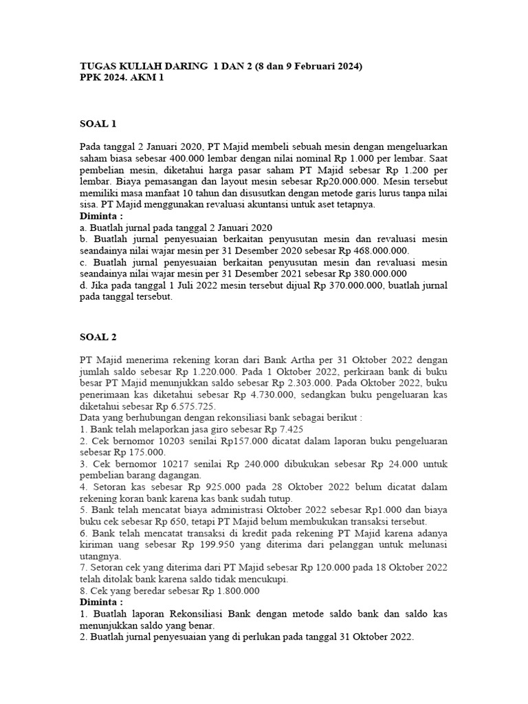 New DOCX Document | PDF | Pengelolaan Keuangan & Uang | Teknologi & Rekayasa