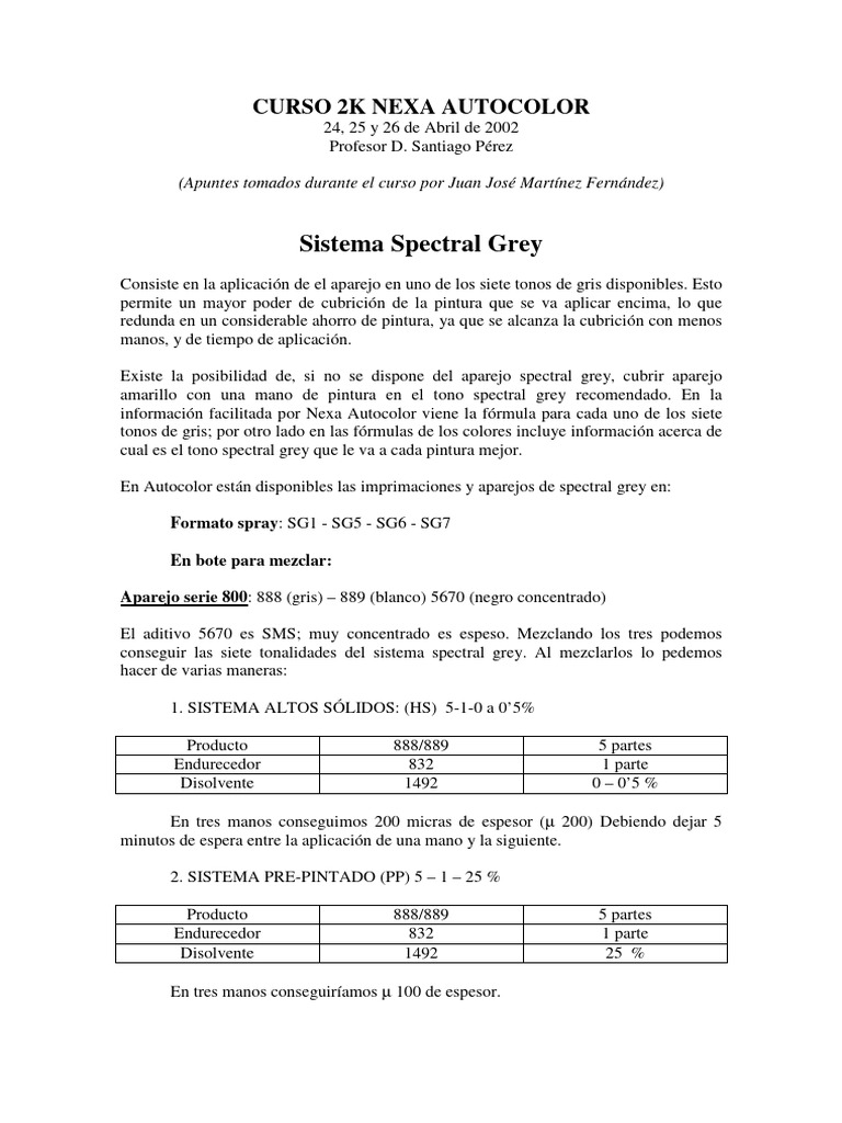 Spectral Grey | PDF | Pinturas | Química