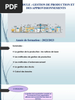 Gestion de La Production Cours 1 | PDF