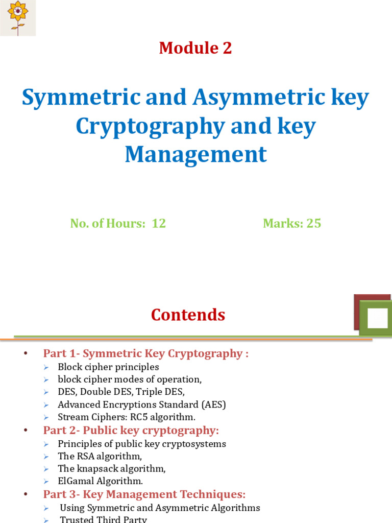 Css Module 2 Part 1 Pdf Cryptography Encryption 2586