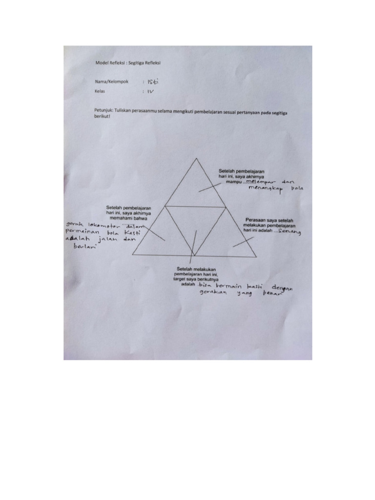 Model Refleksi Segitiga | PDF