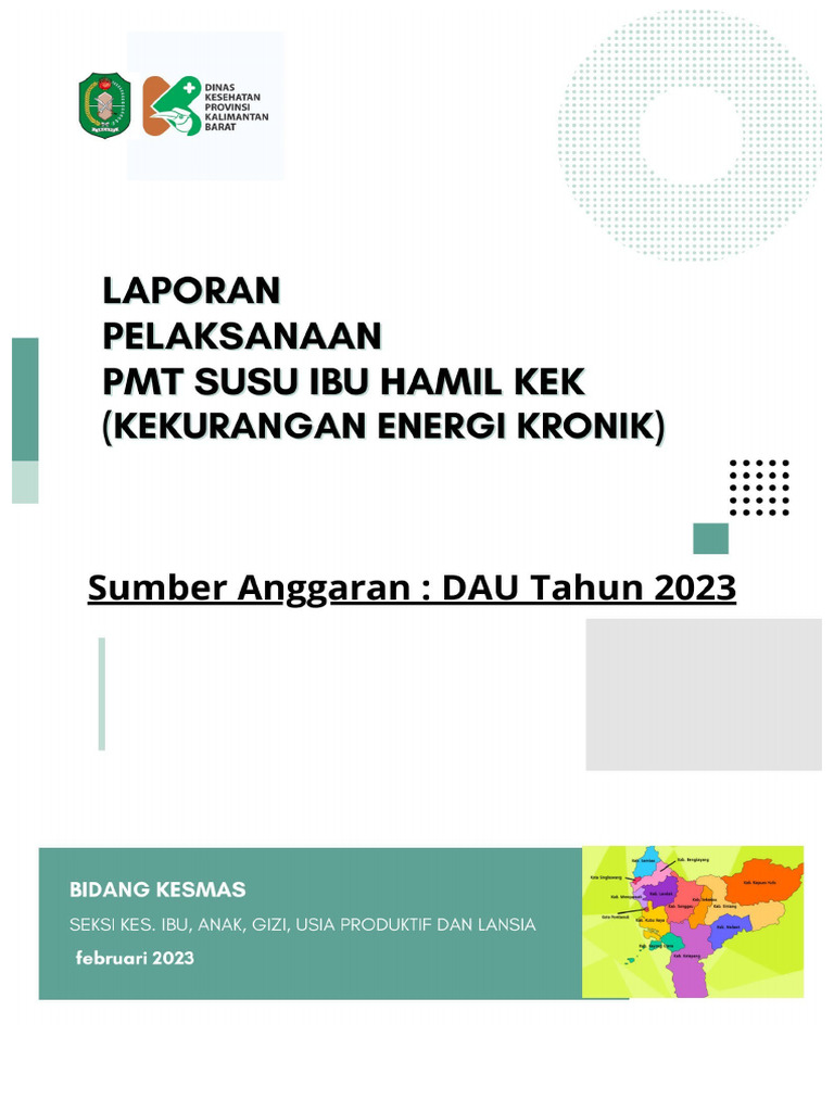 Cover Laporan PMT | PDF
