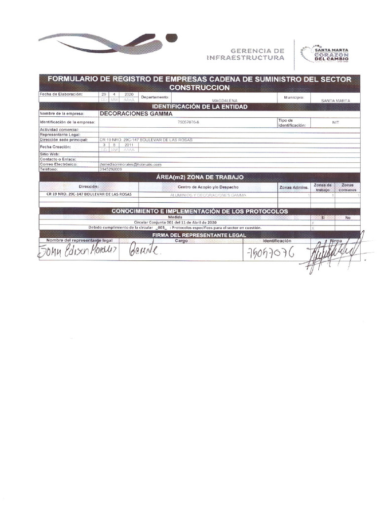 Documentos y Protocolo Gamma | PDF