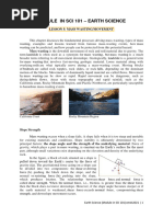 MASS WASTING (Handouts) | PDF | Landslide | Erosion