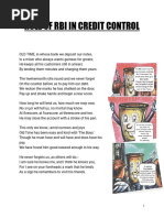 Role of RBI in Credit Control Project | PDF | Reserve Bank Of India | Inflation